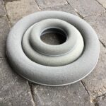 Oasis krans dia 15cm - Med solid plastik underlag - Dekolagersalg